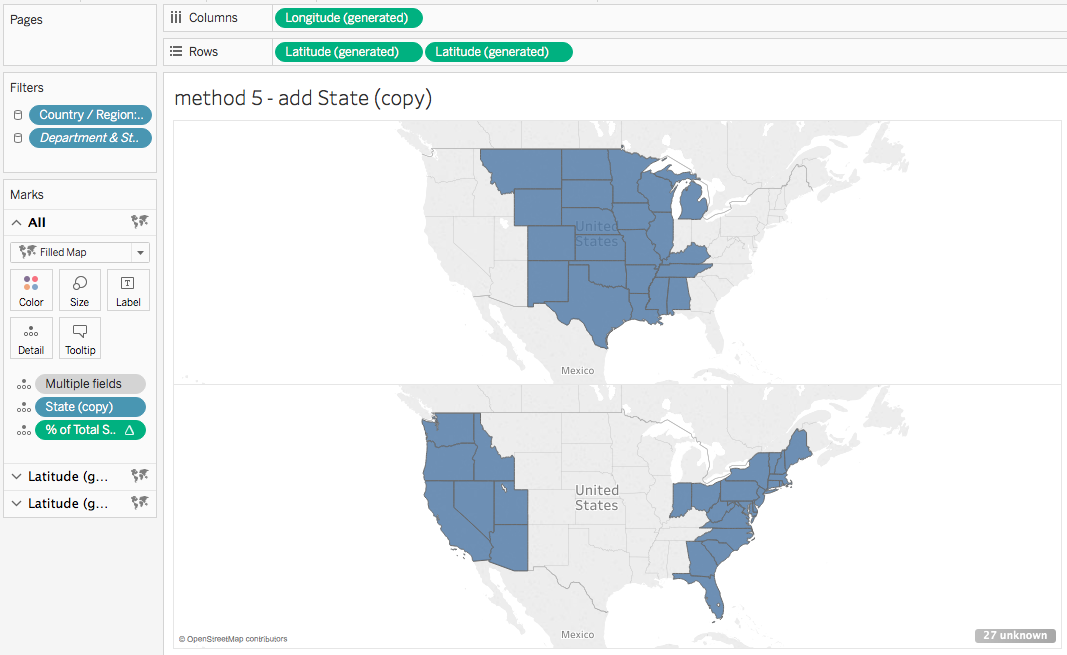 Two Sequential Color Palettes on the Same Map: Coloring by a Dimension ...